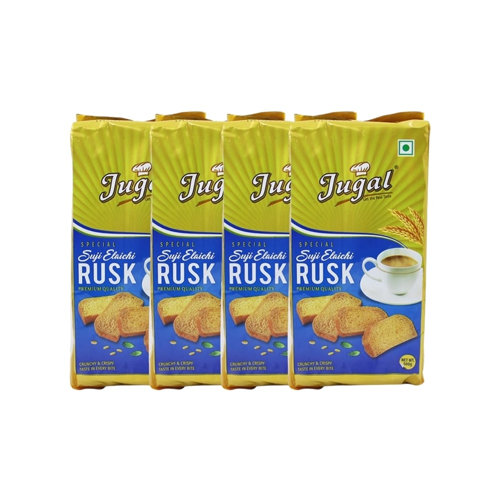 JUGAL Premium Suji & Elaichi Rusk Price - Buy Online at Best Price in India