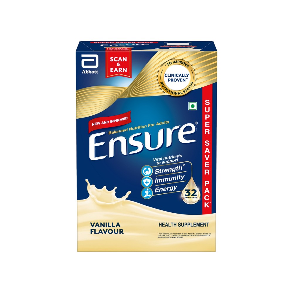 Ensure Vanilla Drink Mix (1 kg) - Pack of 2 Price - Buy Online at Best ...