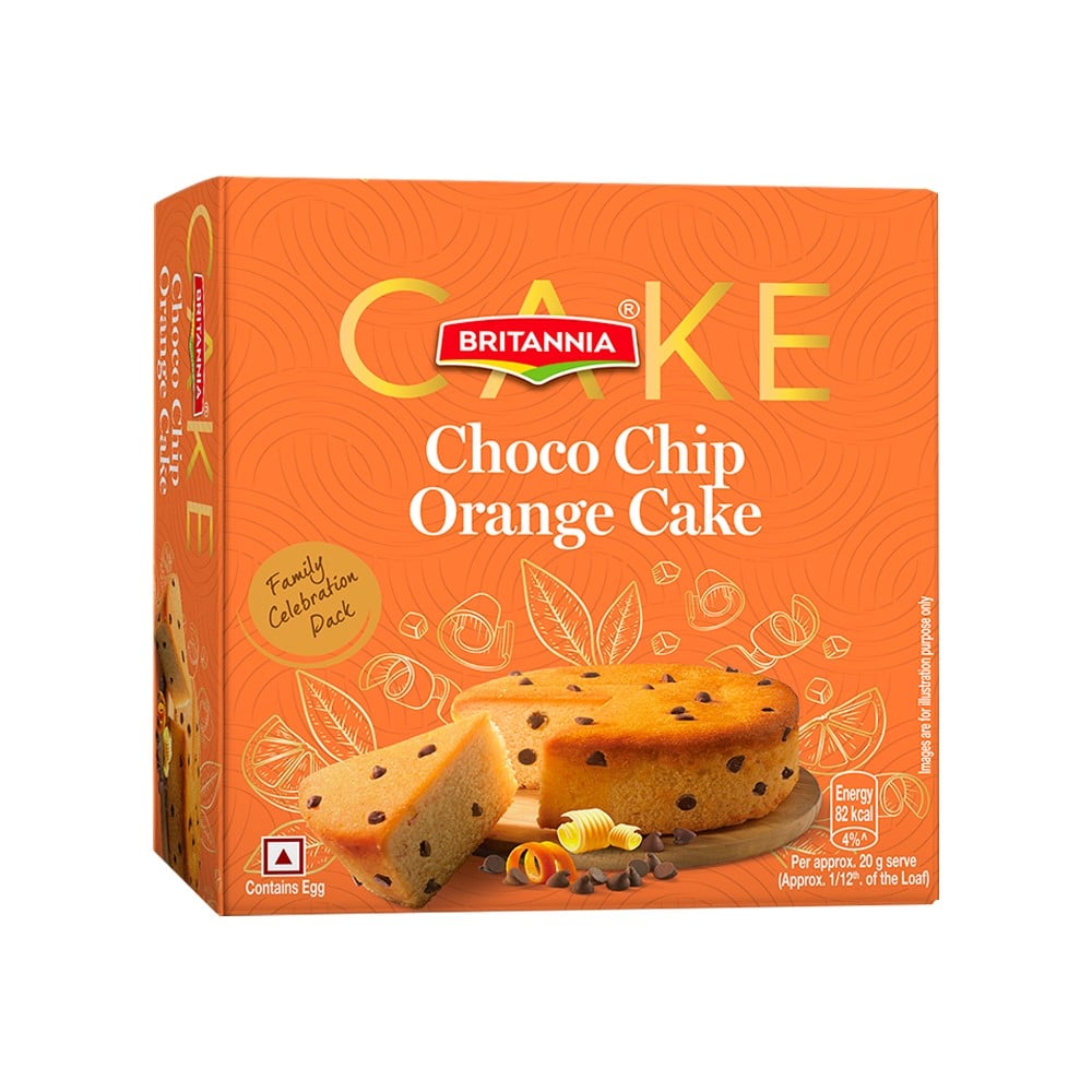 Britannia Choco Chip Orange Pound Cake Price - Buy Online at Best Price ...