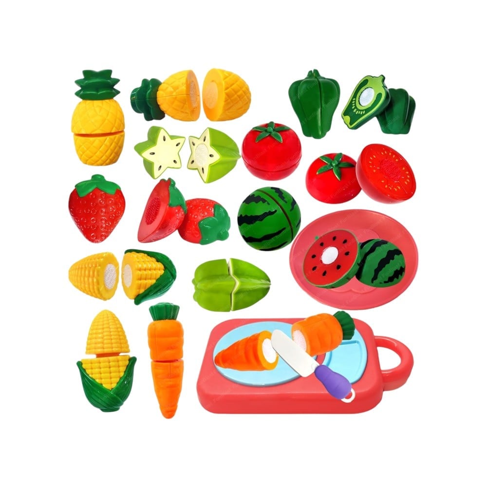 FunBlast Fruits & Vegetables Cutting Toy Play Set Price - Buy Online at ...