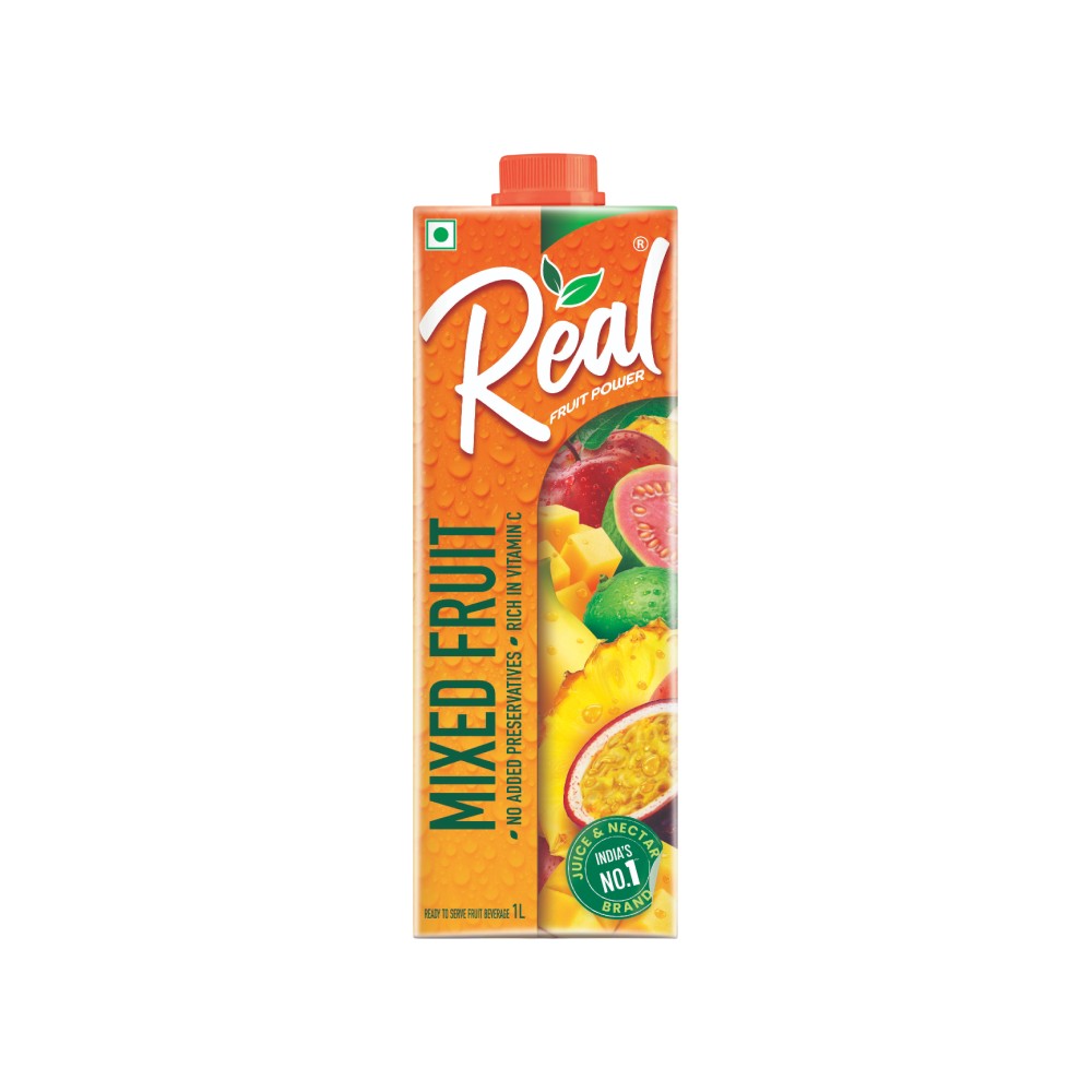 Real Fruit Power Mixed Fruit Juice 1 l Price - Buy Online at ₹104 in India