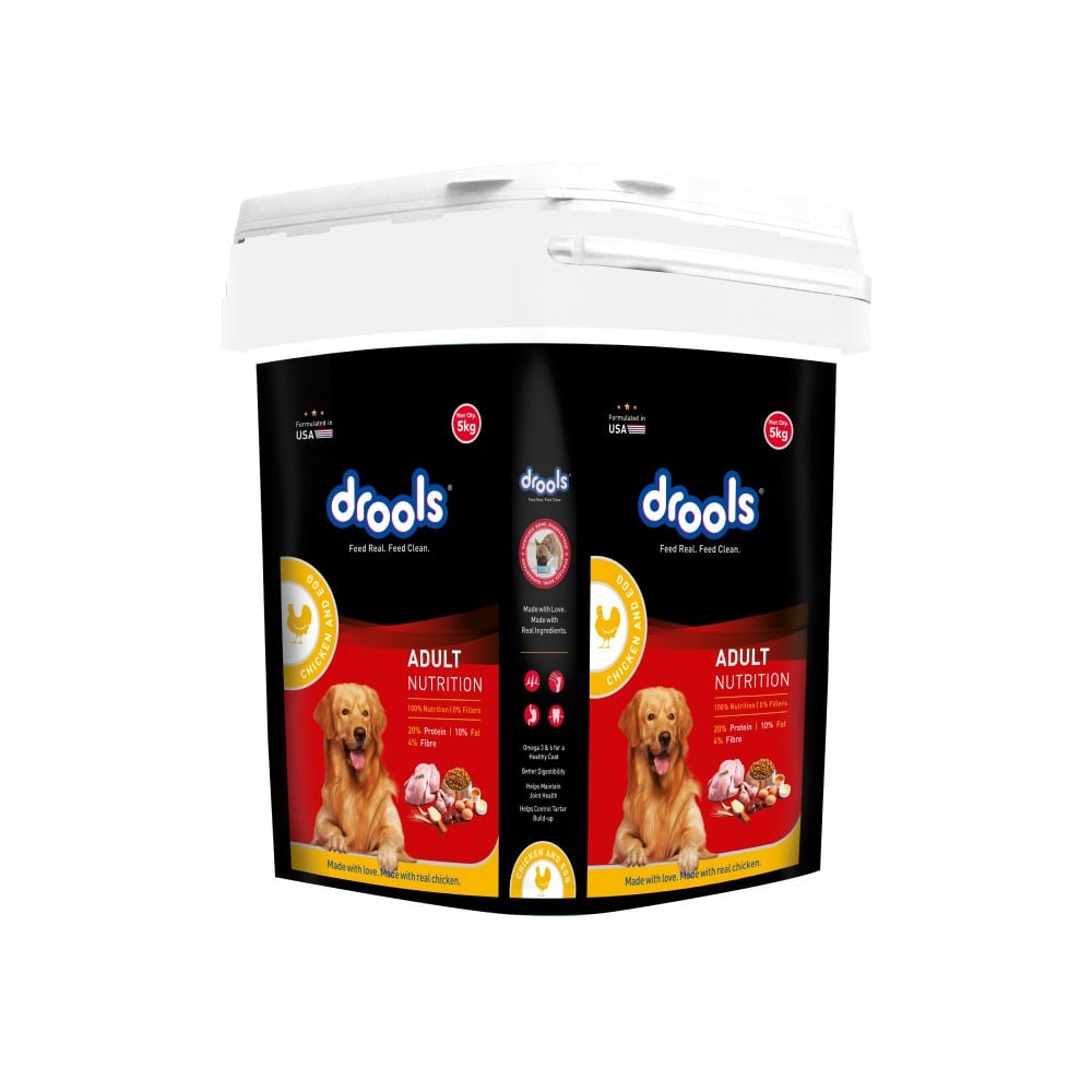 Drools Chicken & Egg Adult Dry Dog Food (Inside Container) Price - Buy ...