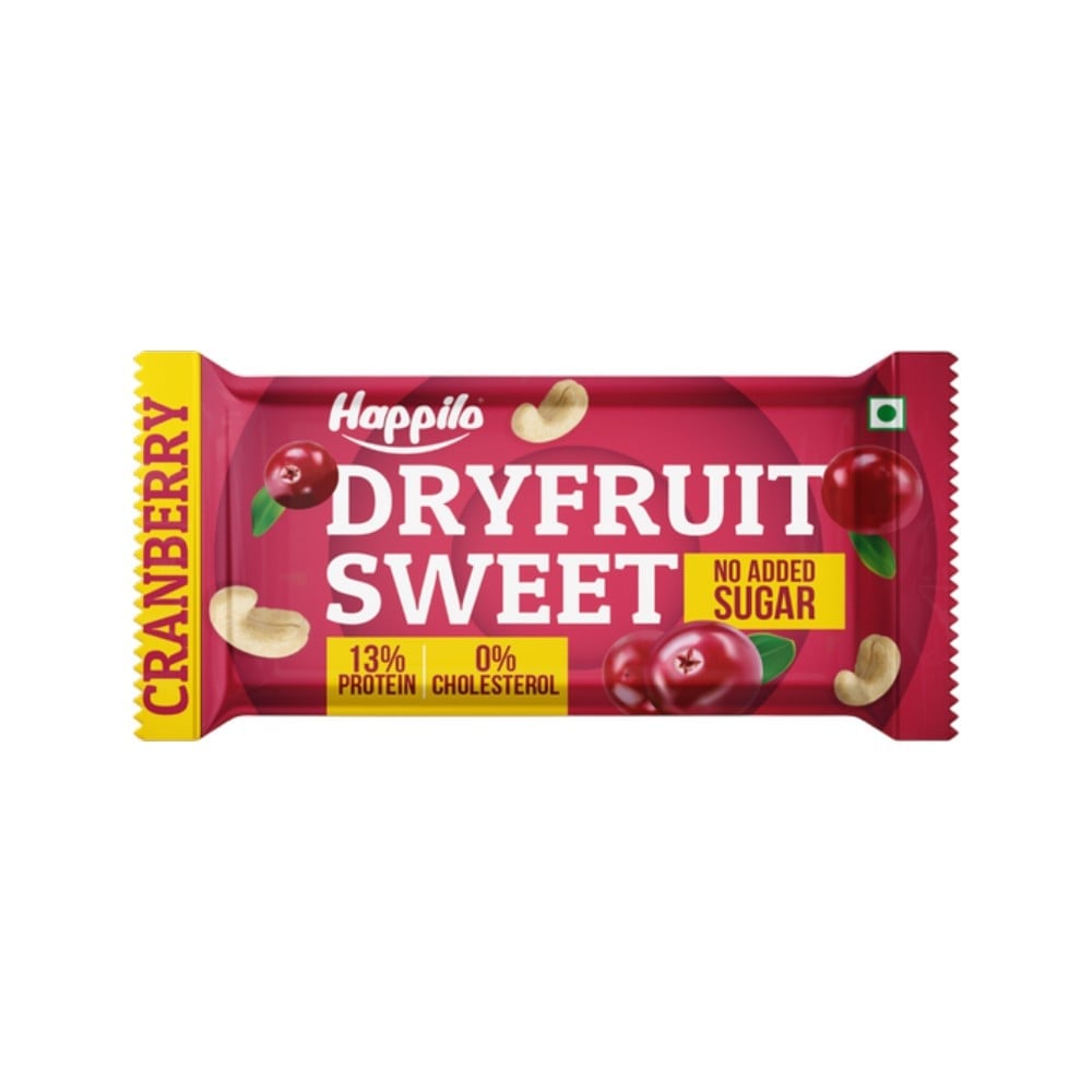 Happilo Cranberry Cashews Healthy Dry Fruit Sweet Bar Price - Buy ...
