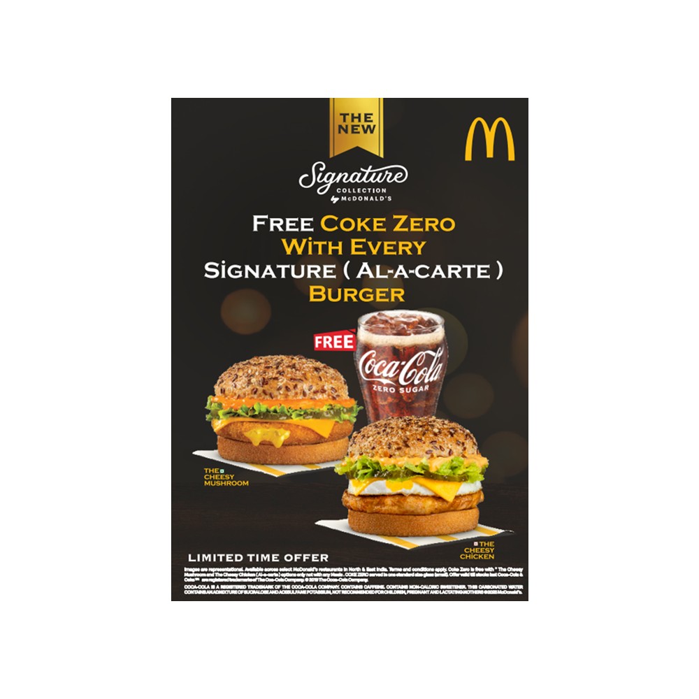 McDonald's Signature Collection Flyer Price - Buy Online at Best Price ...