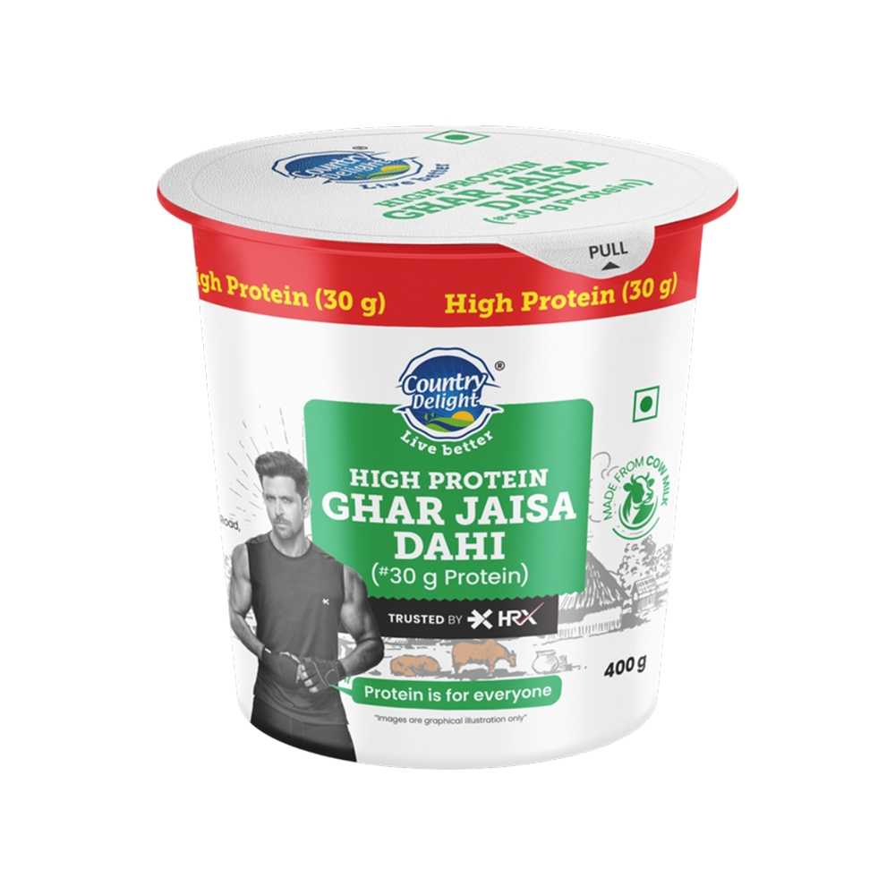 Country Delight 30 g High Protein Curd (Ghar Jaisa Dahi) Price - Buy ...