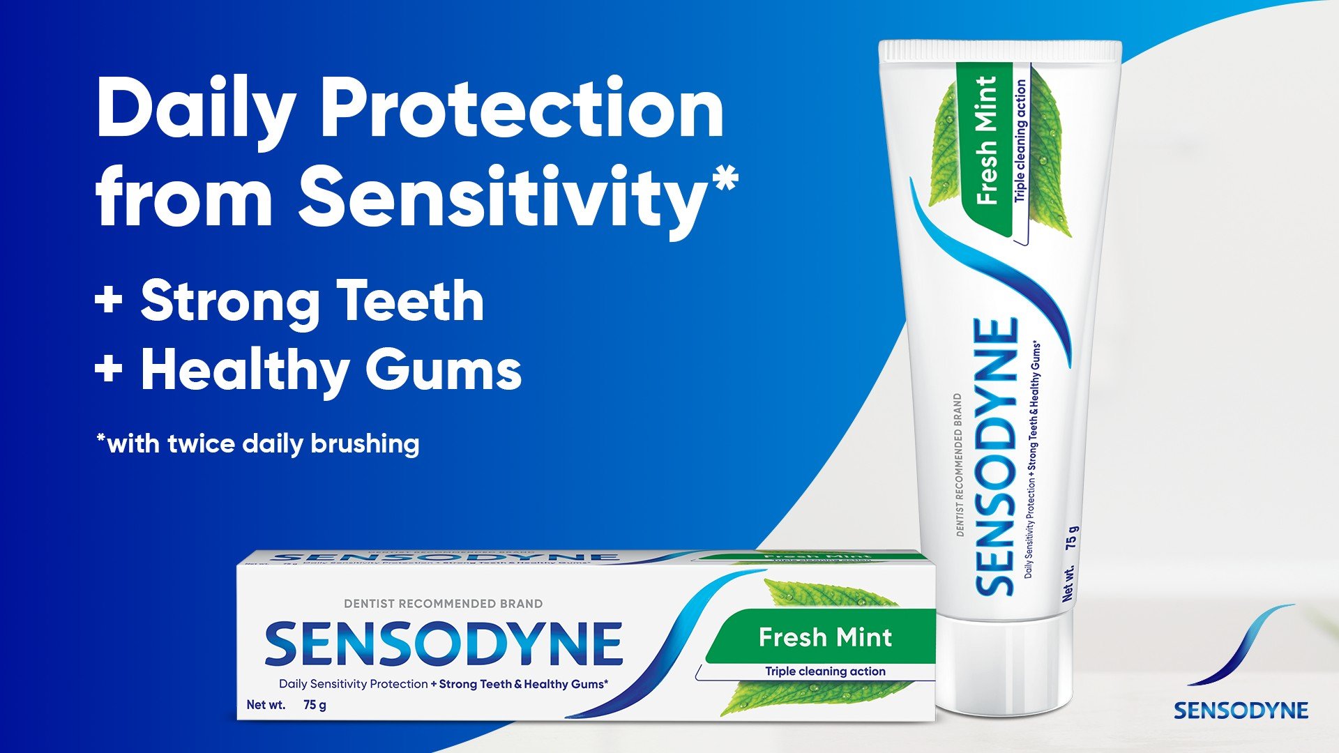 Sensodyne Fresh Mint Sensitive Toothpaste Price - Buy Online at ₹245 in ...