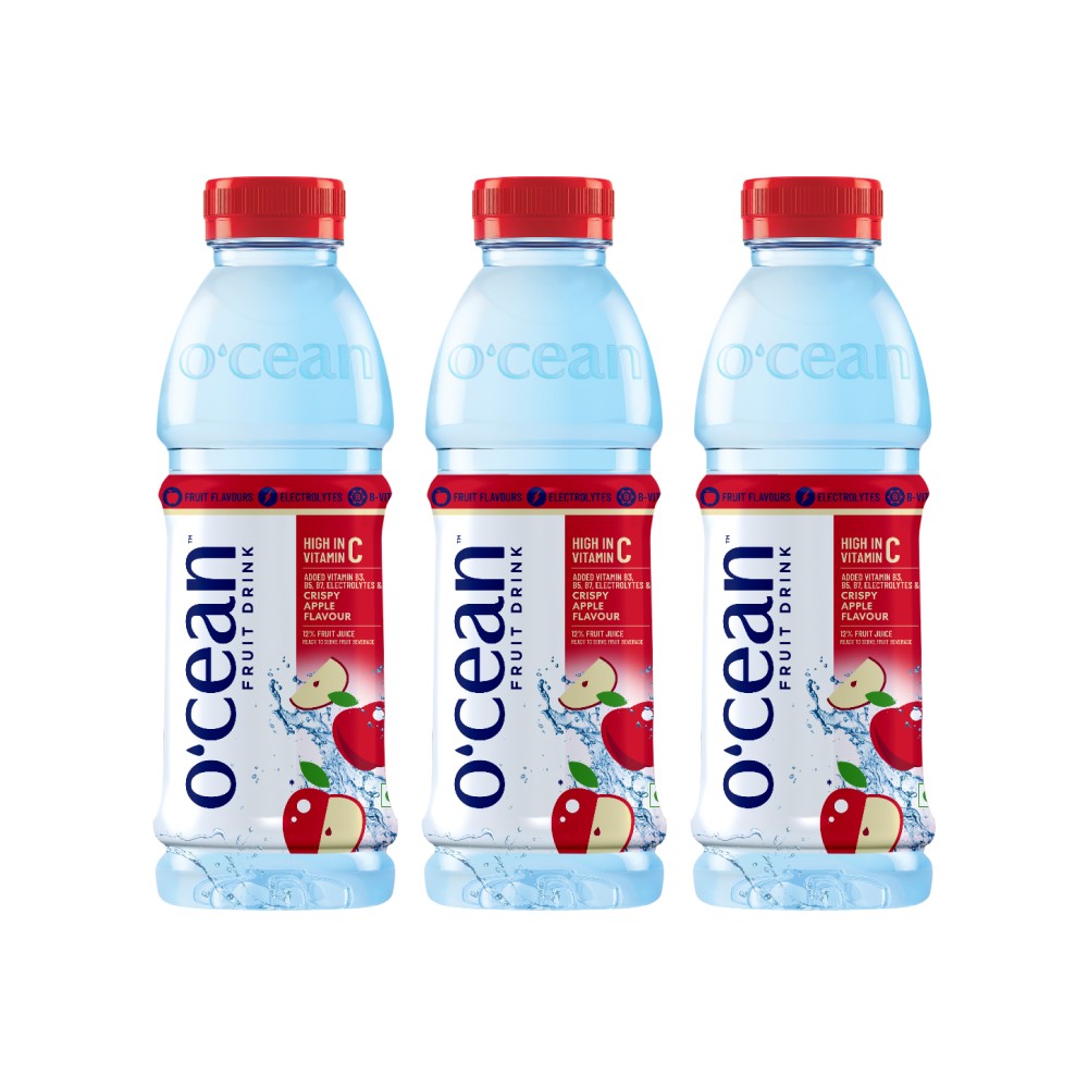 O'cean Crispy Apple Flavoured Water - Pack of 3 Price - Buy Online at ...