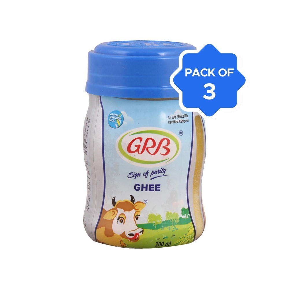 GRB Cow Ghee - Pack of 3 Price - Buy Online at Best Price in India