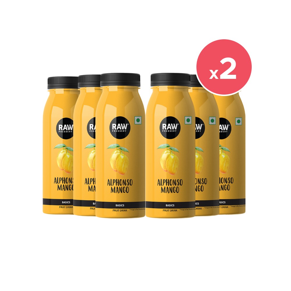 Raw Pressery Alphonso Mango Drink - Pack of 6 Price - Buy Online at ...