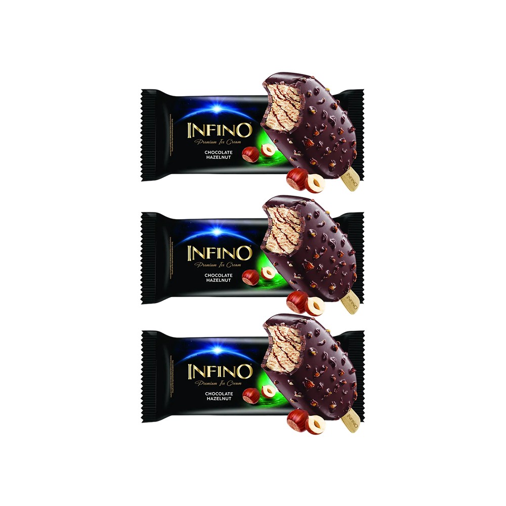 Infino Chocolate Hazelnut Ice Cream Stick - Pack of 3 Price - Buy ...