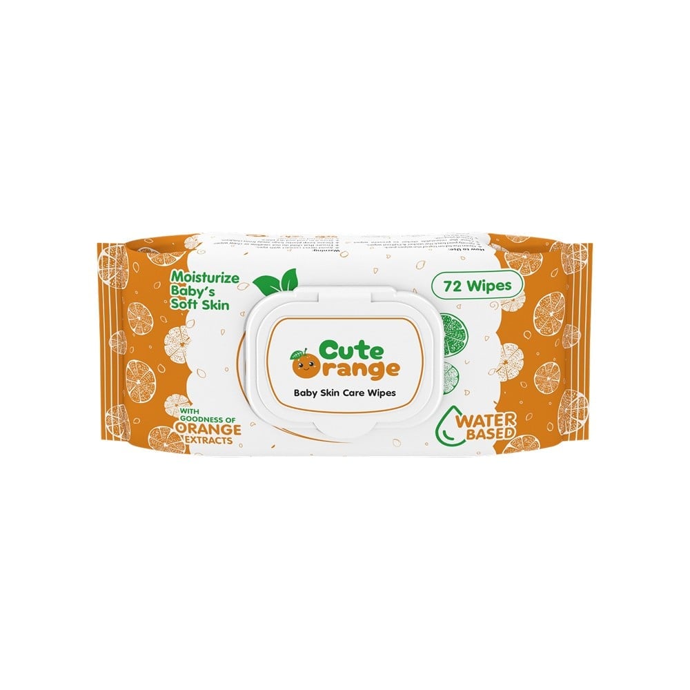 Cute Orange Skin Care Baby Wipes Price - Buy Online at Best Price in India