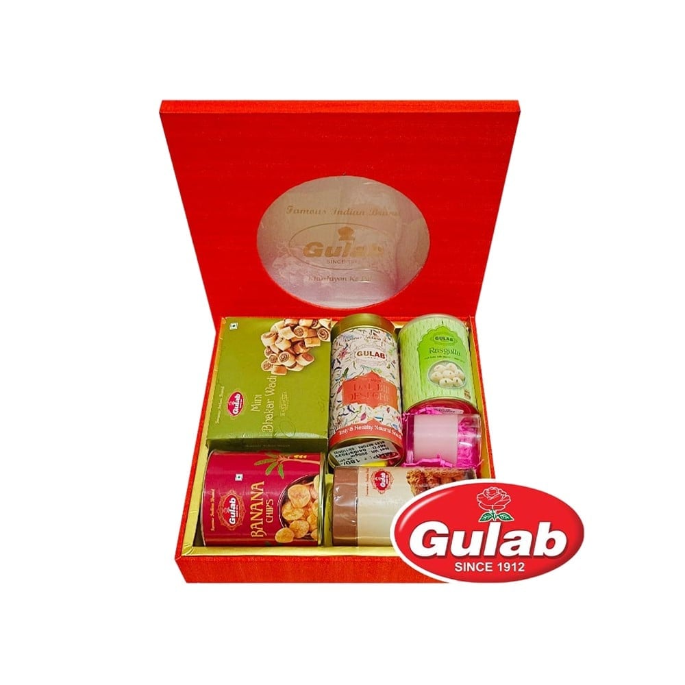 Gulab Sweets Snack Gift Pack Price - Buy Online at Best Price in India