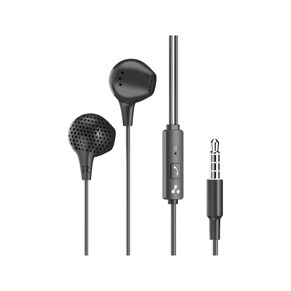 Ambrane EP-83 3.5mm Wired Earphones (Black) Price - Buy Online at ₹199 ...
