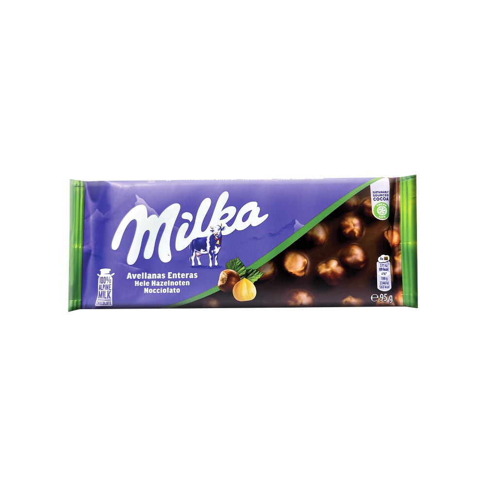 Milka Broken Hazelnut Milk Chocolate Bar Price - Buy Online at ₹274 in ...