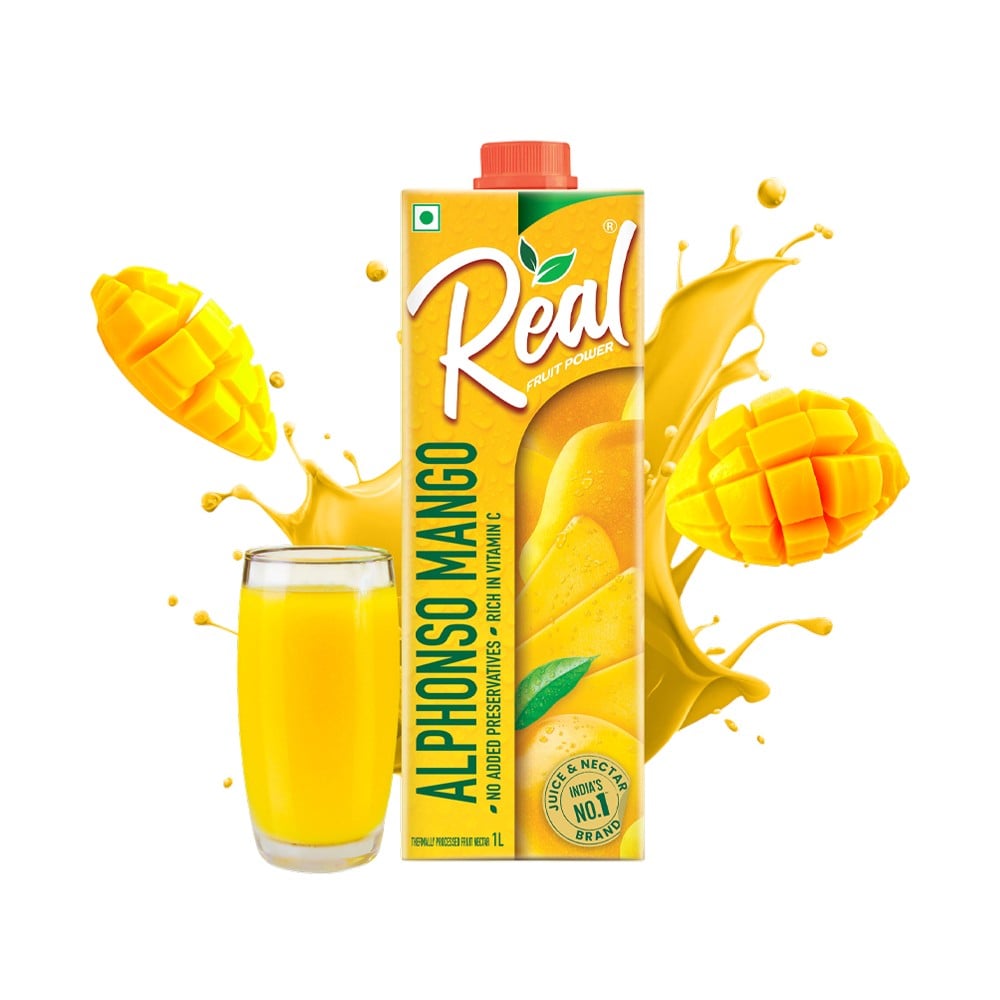 Real Fruit Power Alphonso Nectar Mango Drink Price - Buy Online at ₹102 ...