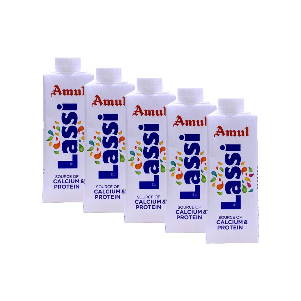 Amul Sweet Lassi Tetra Pack (250 ml) - Pack of 5 Price - Buy Online at ...
