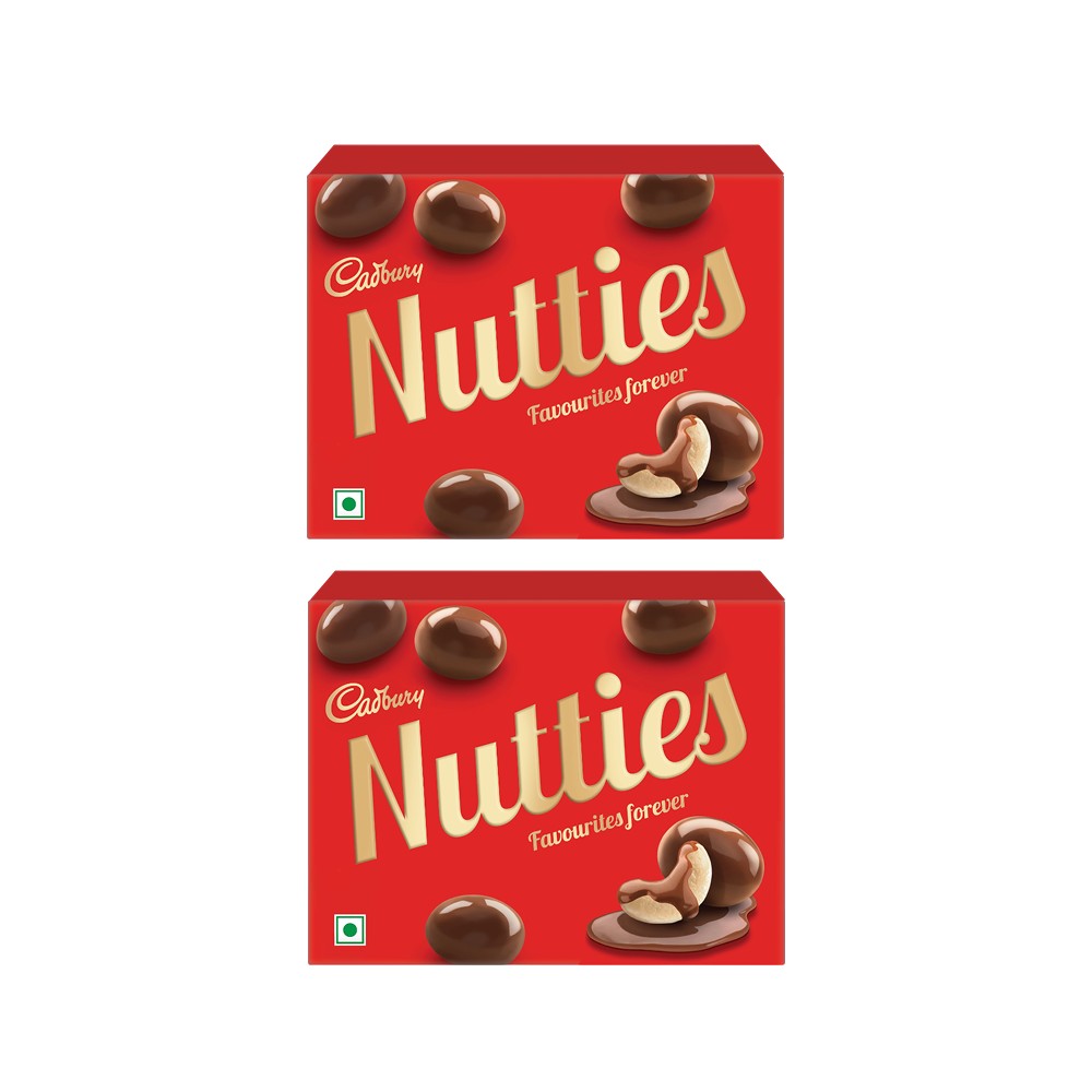 Cadbury Nutties Shaped Chocolates - Pack of 2 Price - Buy Online at ₹95 ...