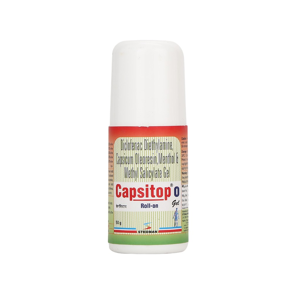 Capsitop O Bottle of 50gm Roll on Gel Price - Buy Online at Best Price ...