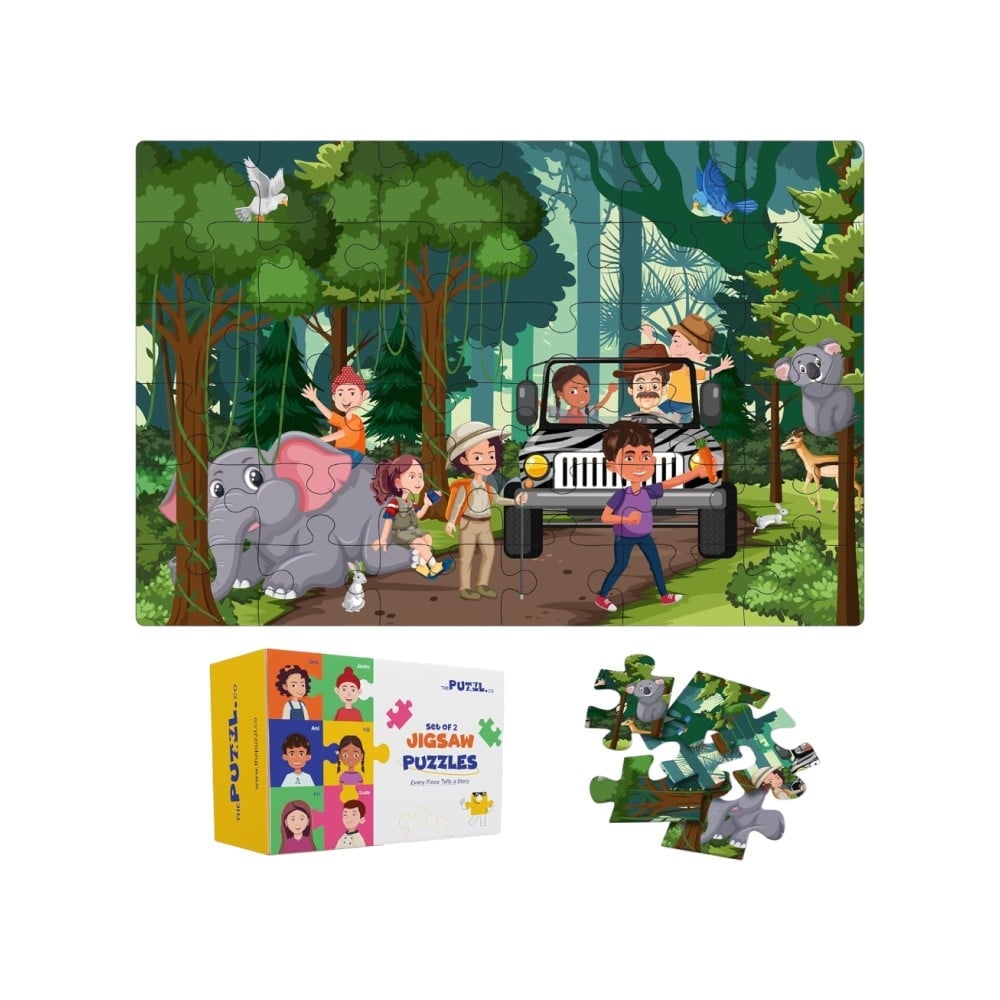 The Puzzl Co Nature Theme Jigsaw Puzzle Price - Buy Online at Best ...