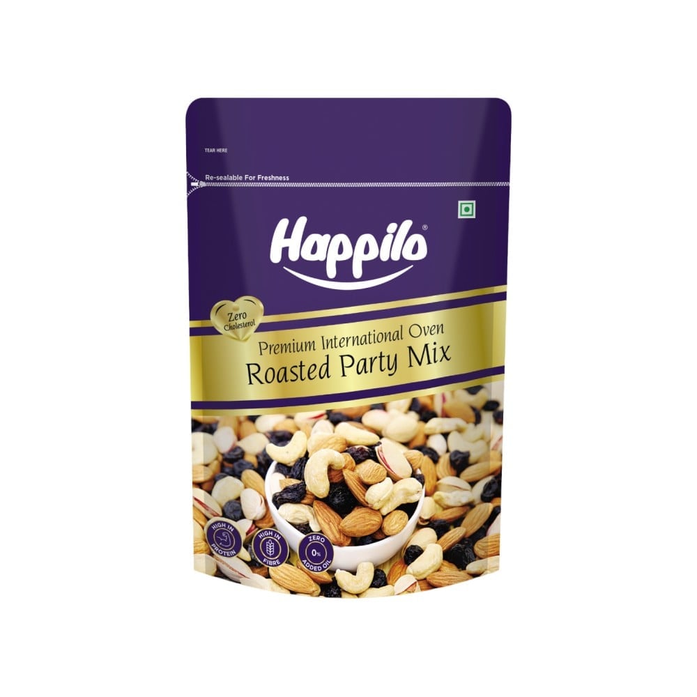 Happilo Premium Roasted Party Mix Nuts Price - Buy Online at ₹317 in India