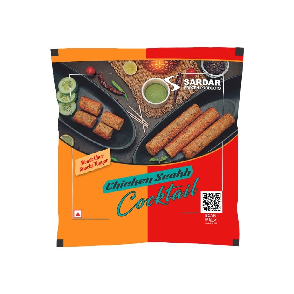 Sardar Chicken Seekh Kebab (Cocktail) Price - Buy Online at ₹376 in India