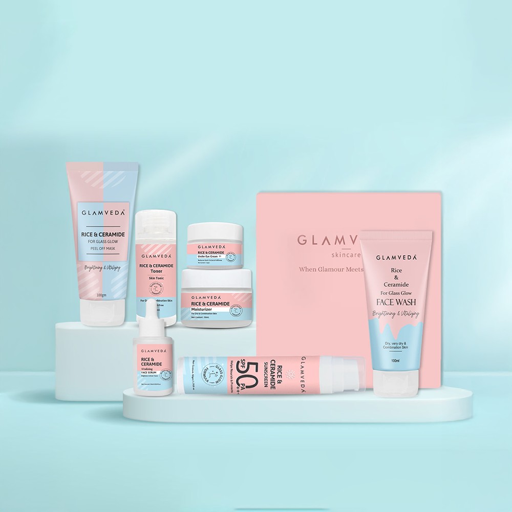 Glamveda Korean Glass Skin Care Kit Price - Buy Online at ₹949 in India