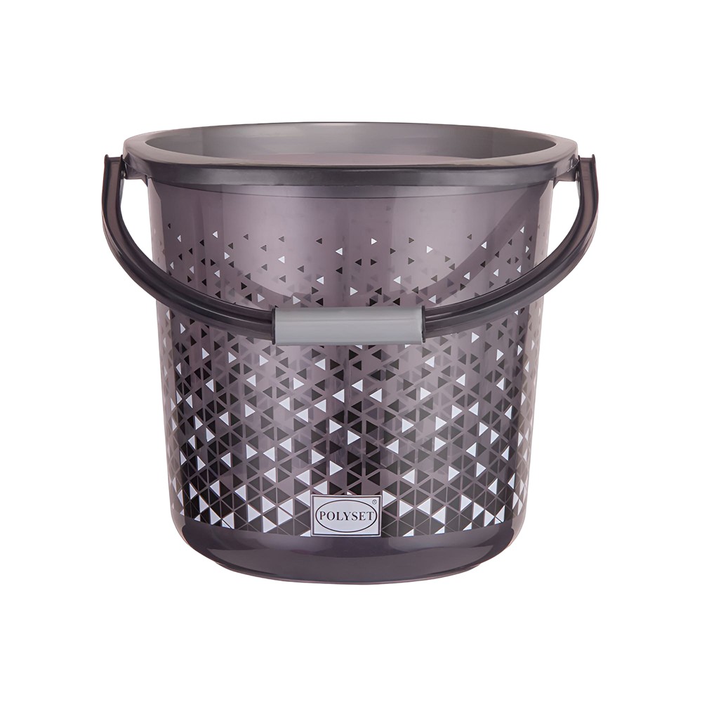 Polyset Round Bucket (Grey) Price - Buy Online at Best Price in India