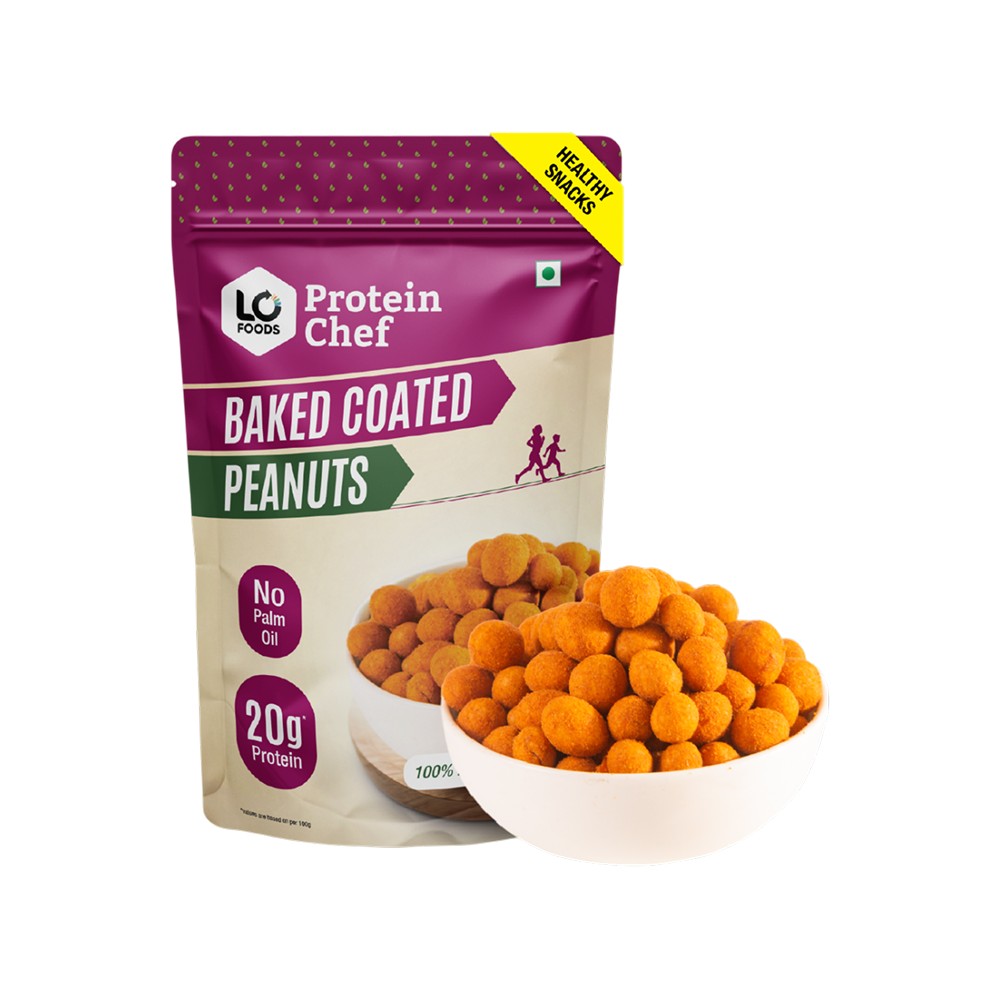 Protein Chef Baked Coated Peanuts (Masala Roasted Healthy Snacks) Price ...