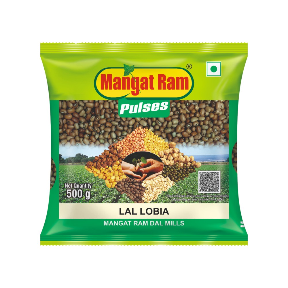 Mangat Ram Pulses Red Lobiya Price - Buy Online at ₹91 in India