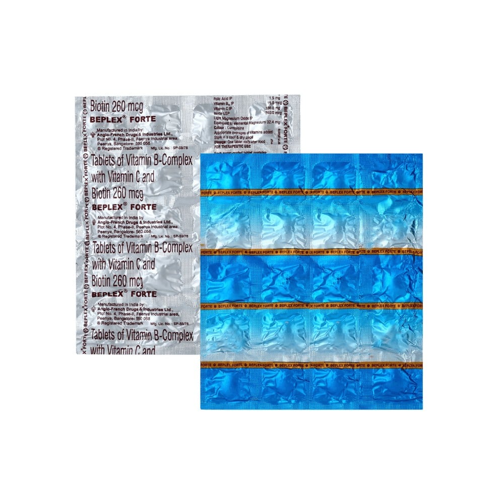 Beplex Forte Strip of 20 Tablets Price - Buy Online at Best Price in India