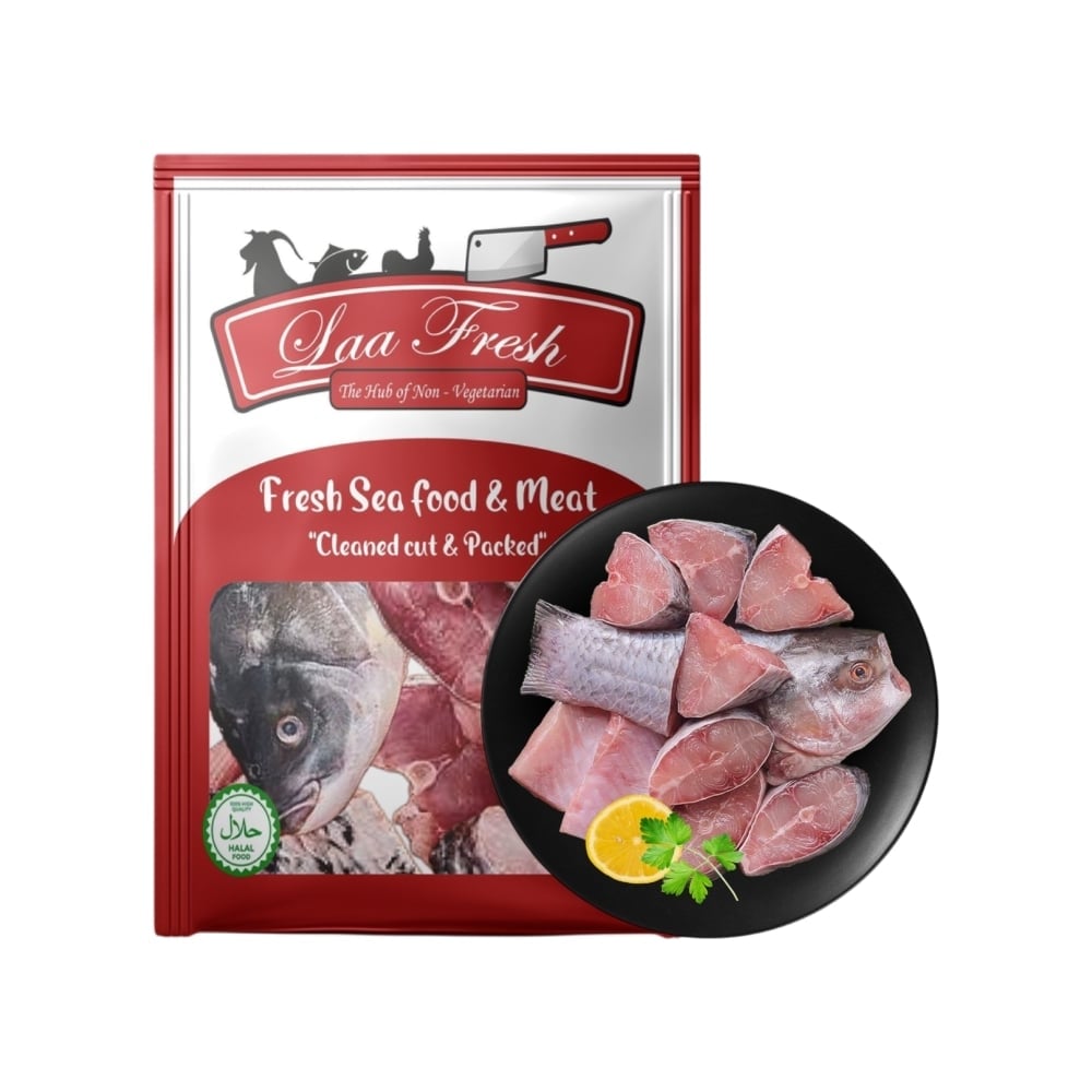 Laa Fresh Rohu Rohu Curry Cut with Head and Tail Price - Buy Online at ...