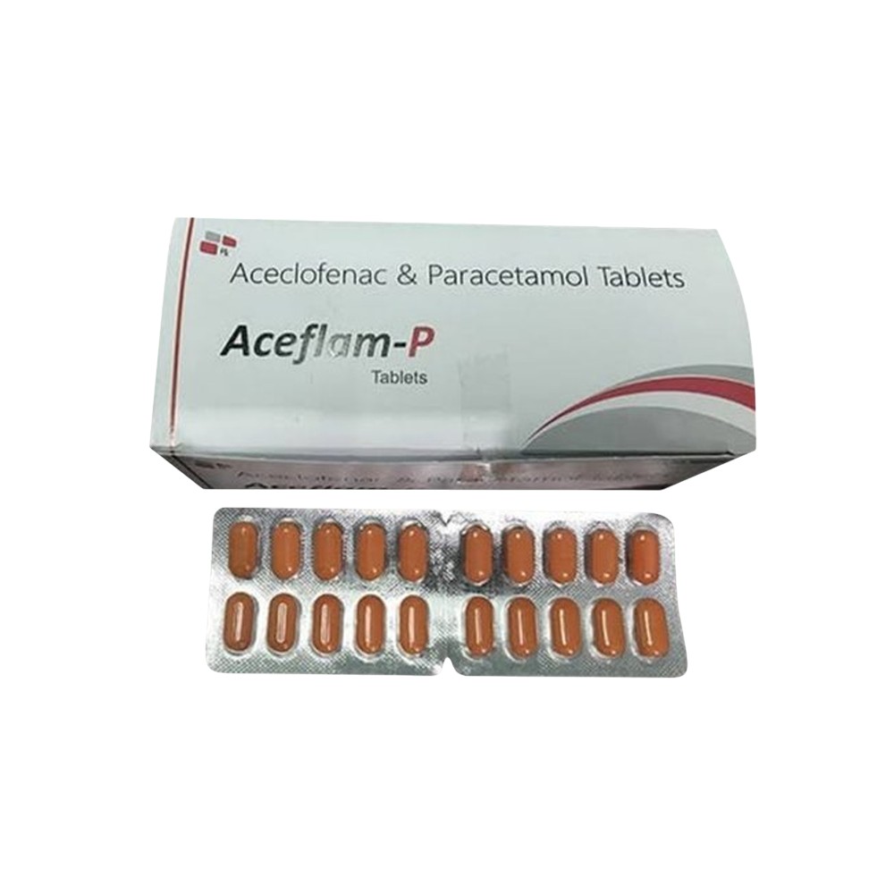 Aceflam P Strip Of 10 Tablets Price - Buy Online at ₹70 in India