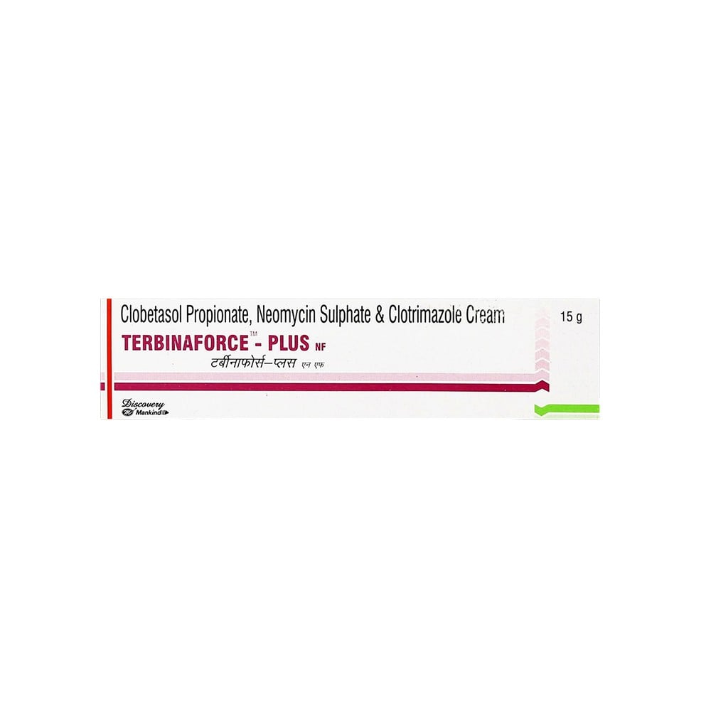 Terbinaforce Plus Nf Tube Of 15gm Cream Price - Buy Online at ₹73 in India