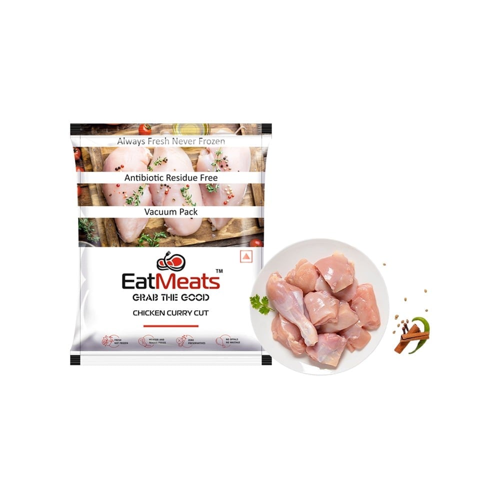 Eat Meats Jhatka Chicken Curry Cut Price - Buy Online at Best Price in ...