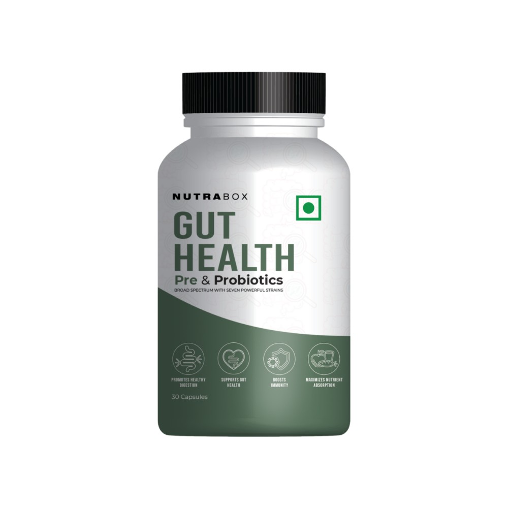 Nutrabox Gut Health Capsules- Probiotics & Prebiotics Price - Buy ...