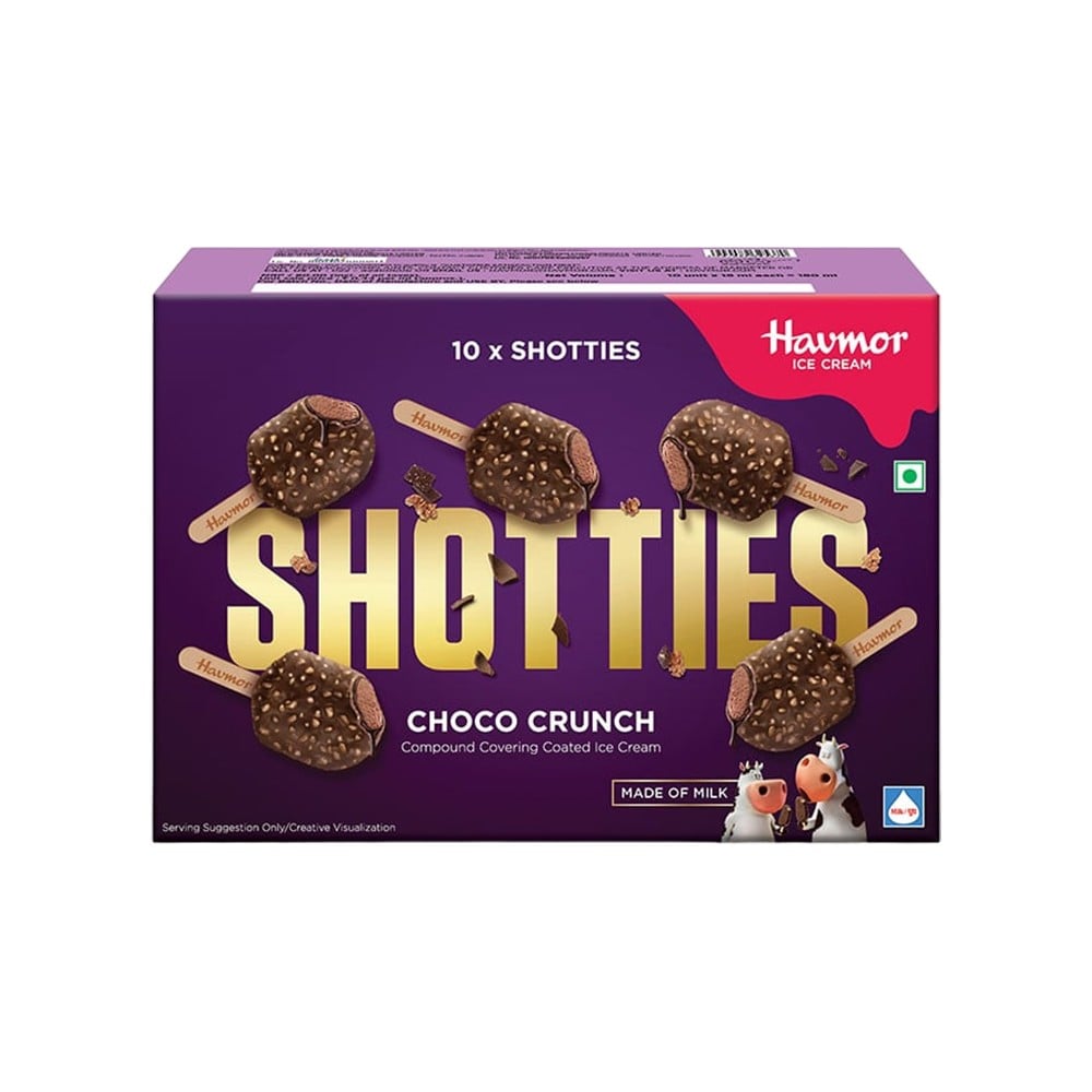Havmor Shotties Choco Crunch Ice Cream Stick Price - Buy Online at Best ...