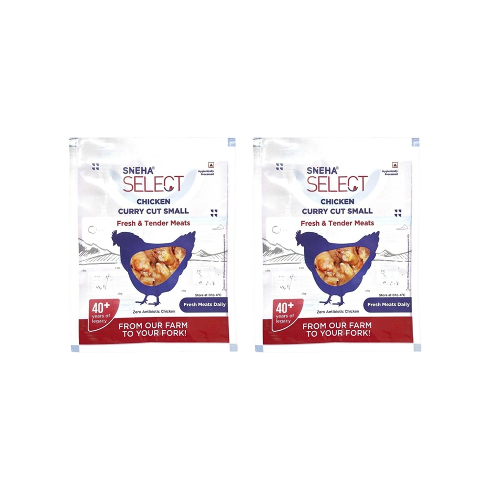 Sneha Select Chicken Curry Cut - Pack of 2 Price - Buy Online at Best ...
