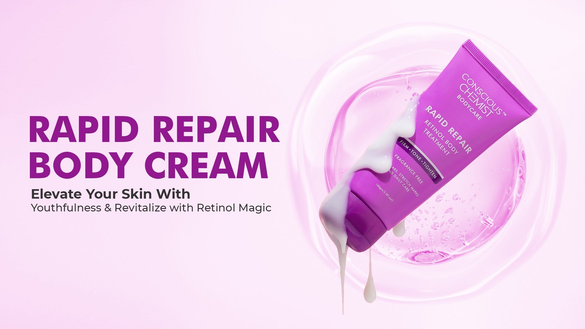 Conscious Chemist Retinol Body Treatment Cream For Stretch Marks Price ...