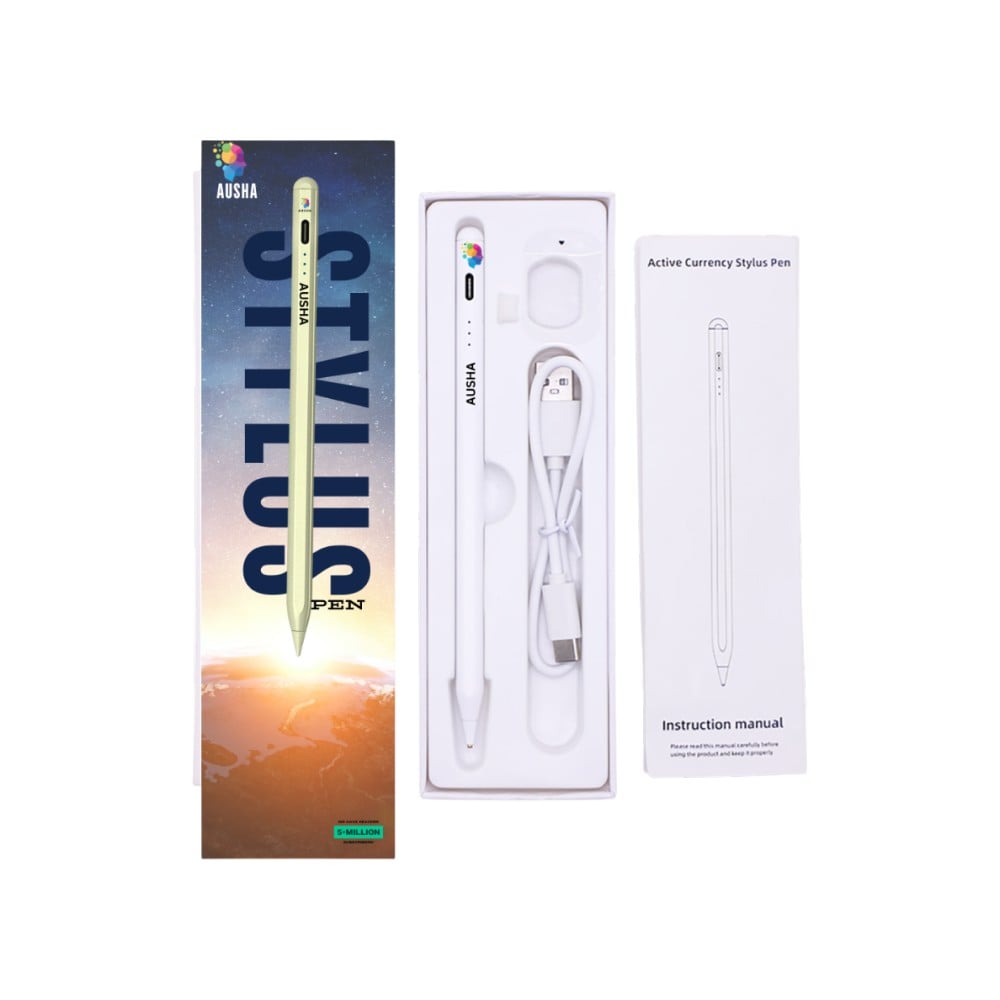 Ausha Universal Active Stylus Pen (White) Price - Buy Online at Best ...
