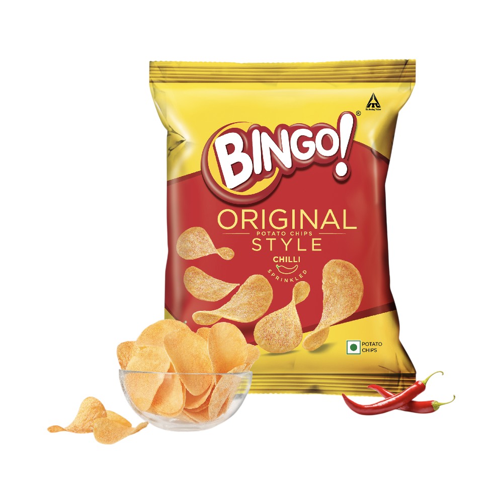 Bingo Original Style Chilli Sprinkled Potato Chips Price - Buy Online ...