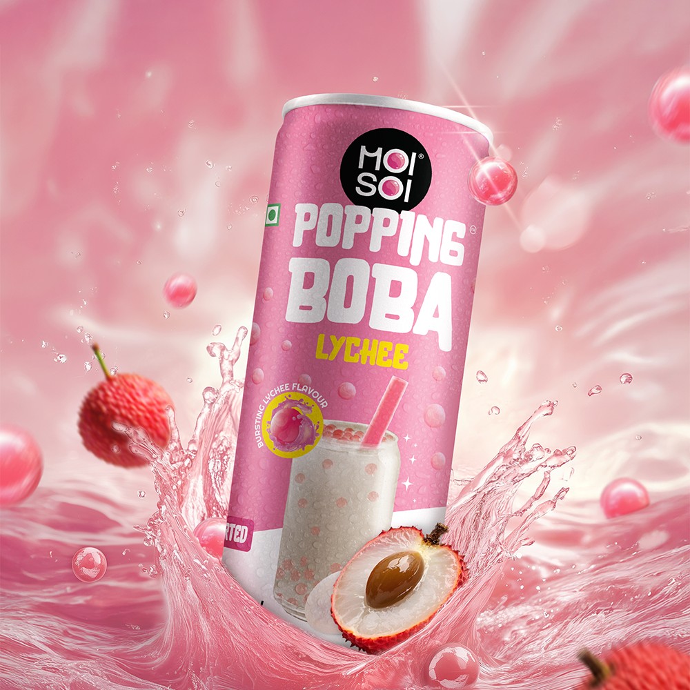 Moi Soi Popping Lychee Boba Drink Price - Buy Online at ₹99 in India