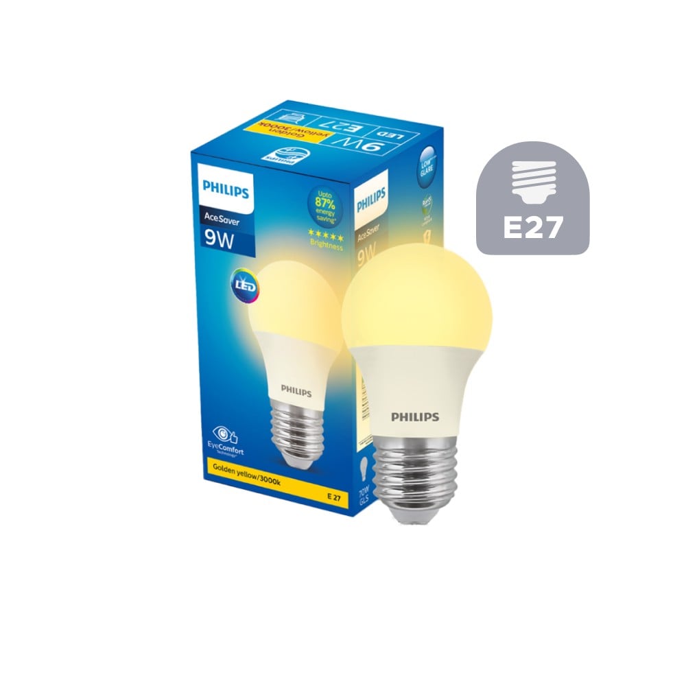 Philips Lighting Ace Saver 9W LED Bulb (Yellow) Price - Buy Online at ...