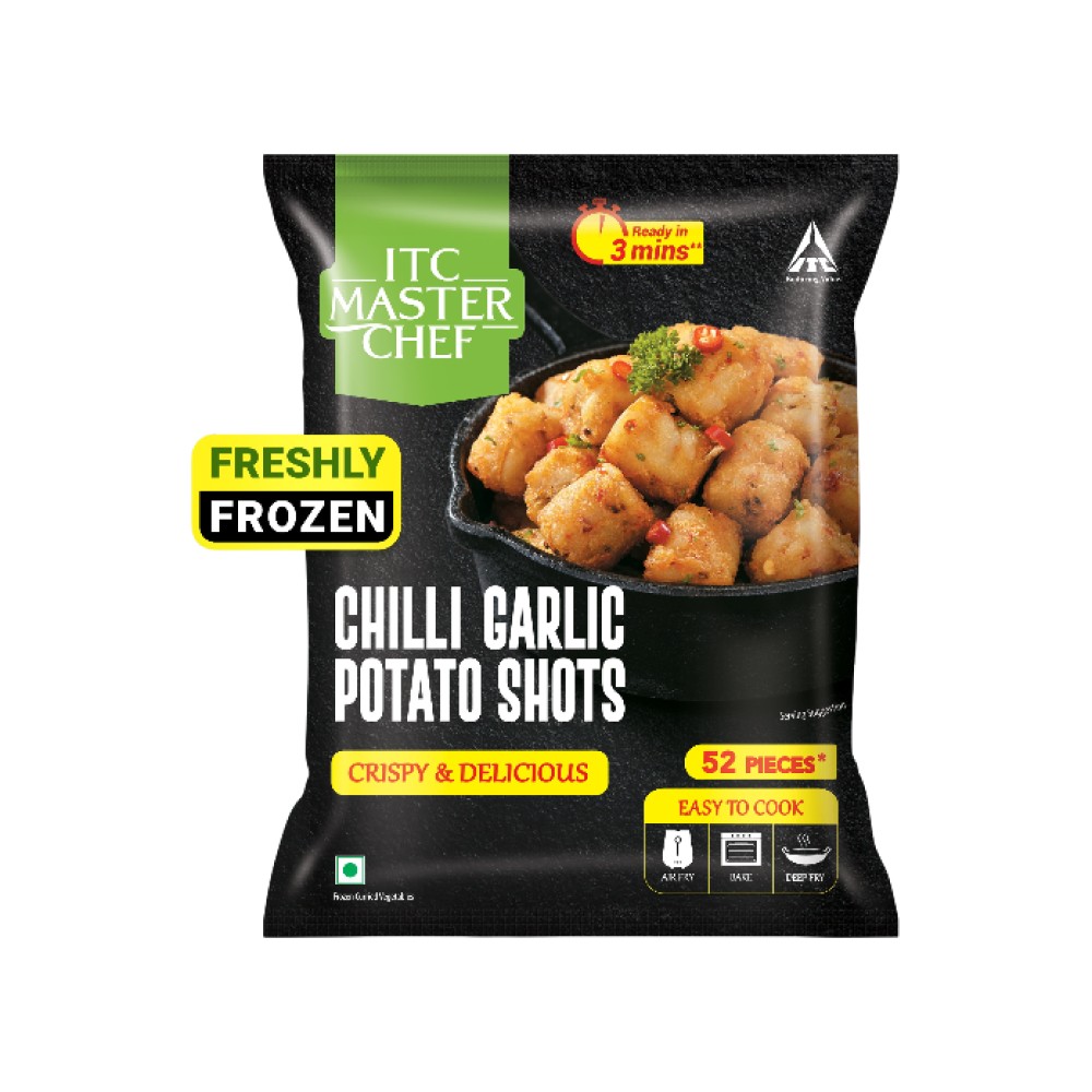 ITC Master Chef Chilli Garlic Potato Shots Nuggets Price - Buy Online ...
