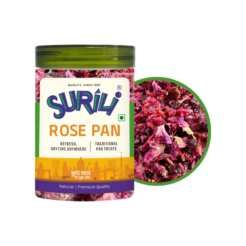 SURILI Special Rose Pan Mouth Freshener with Gulkand Price - Buy Online ...