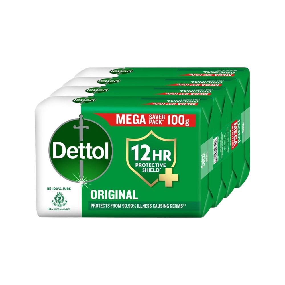 Dettol Original Bathing Bar Soap with 12 Hr Protective Shield Price ...