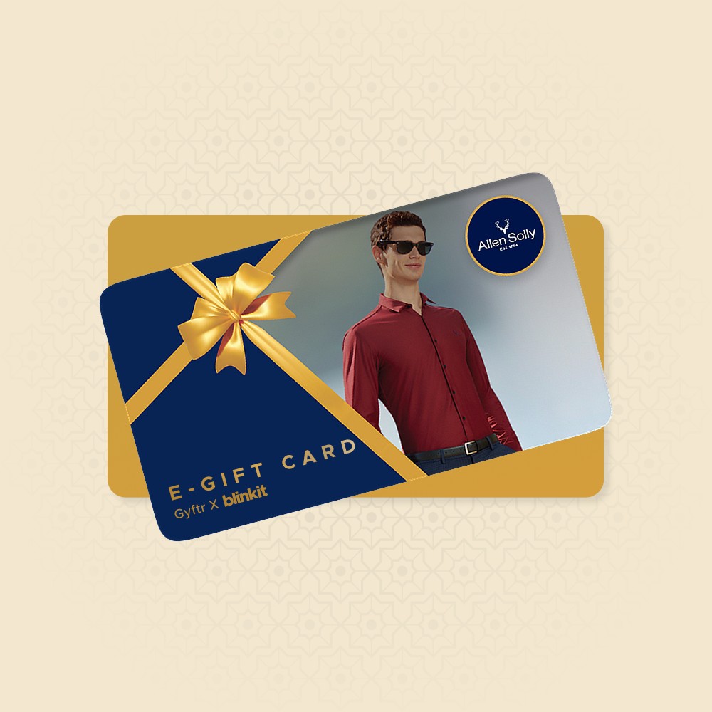 Allen Solly E-Gift Card Instant Voucher Price - Buy Online at Best ...