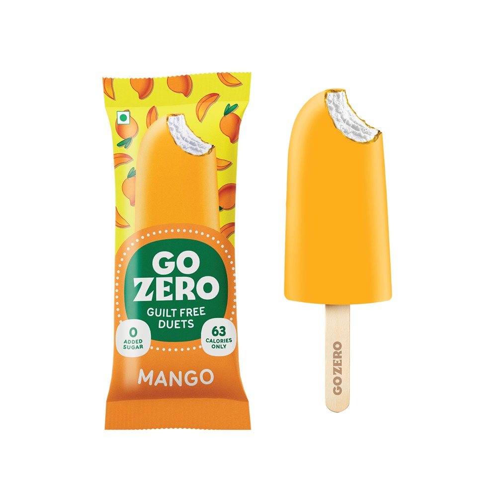 Go Zero Mango Duet Low Calorie Guilt Free Ice Cream Stick Price - Buy ...