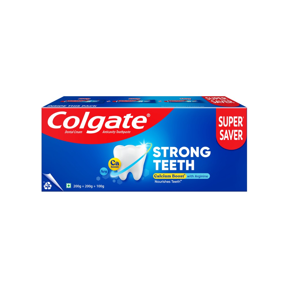 Colgate Strong Teeth Anticavity Toothpaste (500 g) Price - Buy Online ...