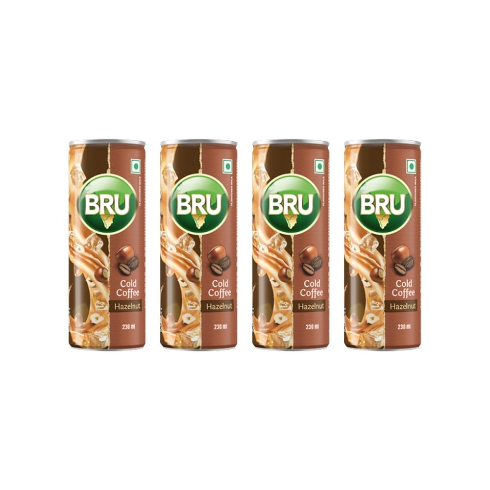 Bru Hazelnut Cold Coffee - Pack of 4 Price - Buy Online at Best Price ...