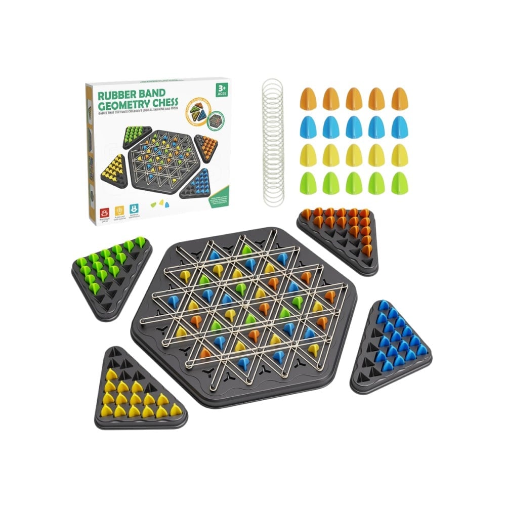 Kidology Rubber Band Geometry Chess None Price - Buy Online at Best ...